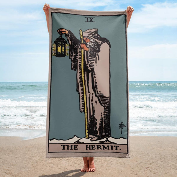 The Hermit Tarot Towel - Nirvana Threads